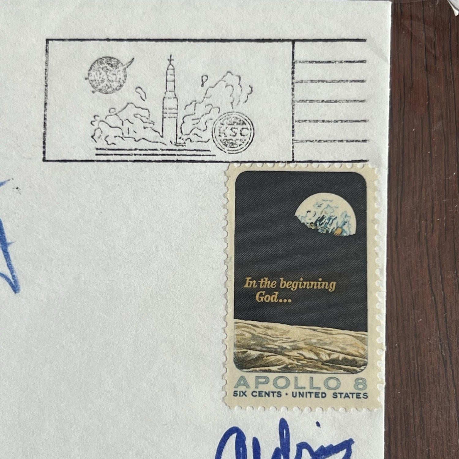 APOLLO 11 Signed “Type 2” INSURANCE COVER Crew Autograph JULY 1969 * P ...